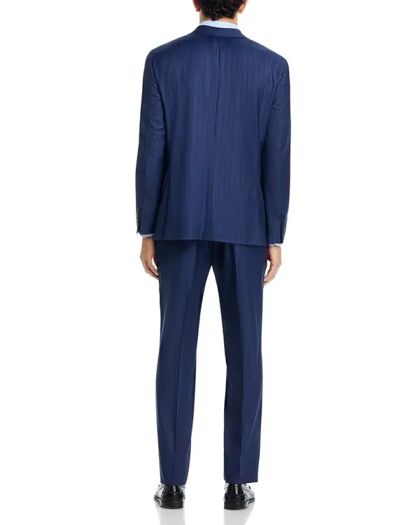 Hart Schaffner Marx New York Fit Tonal Stripe Wool Blend Suit