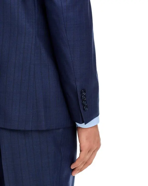 Hart Schaffner Marx New York Fit Tonal Stripe Wool Blend Suit
