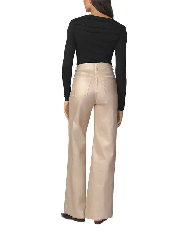 Joe's Jeans The Pleated Off The Shoulder Top