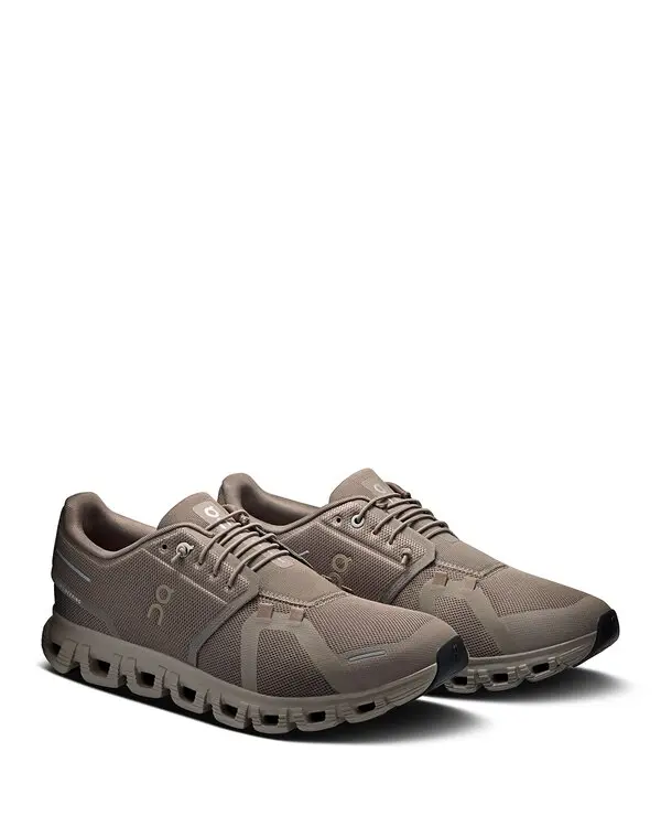 On Cloud 6 Sneakers In Ash/cinder