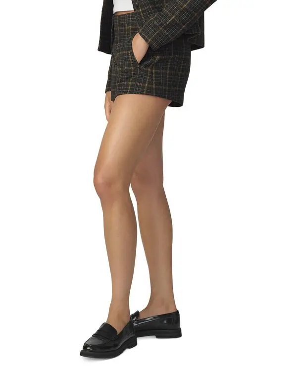 Joe's Jeans The Scottie Shortie Plaid Shorts