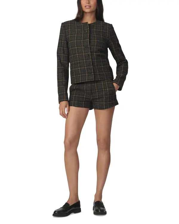 Joe's Jeans The Scottie Shortie Plaid Shorts
