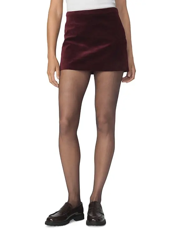 Joe's Jeans The Velveteen Mini Skirt