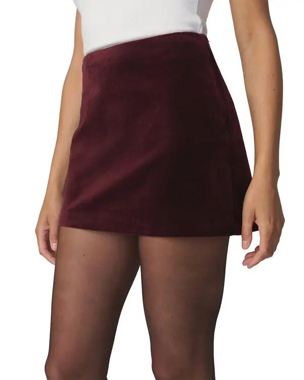 Joe's Jeans The Velveteen Mini Skirt