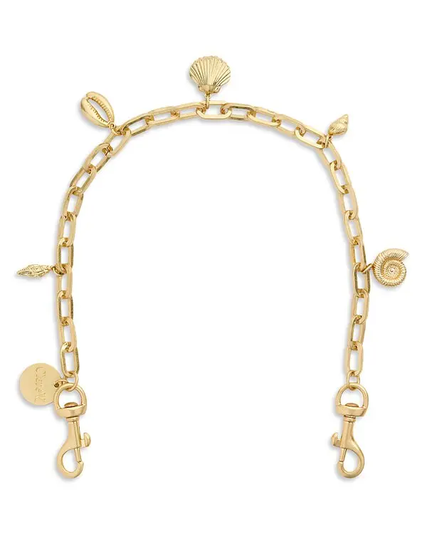 Clare V. Shortie Charm Strap - Gold