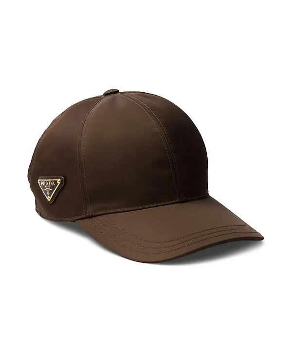 Prada Re-nylon Baseball Cap - Burnt Brown