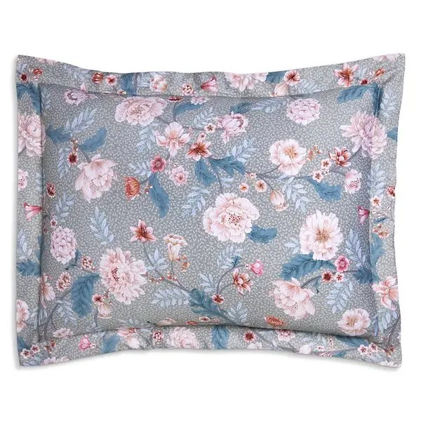 SCHLOSSBERG Zelda Vert Sateen Standard Sham - Medium Green