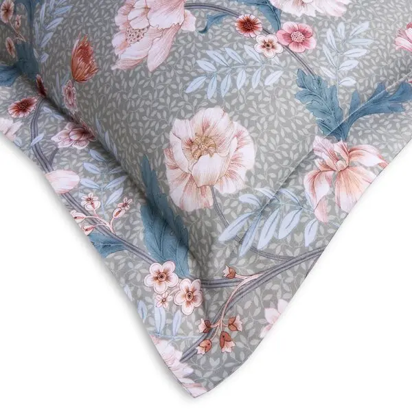 SCHLOSSBERG Zelda Vert Sateen Standard Sham