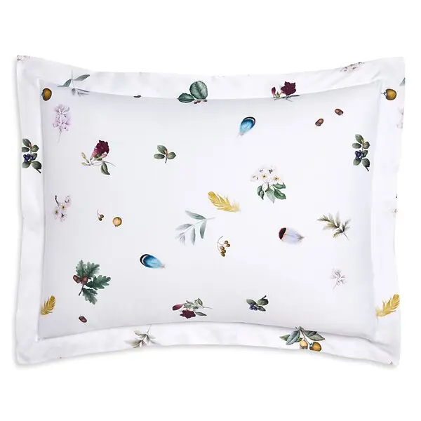 SCHLOSSBERG Ambra Blanc Flanged Standard Sham - White