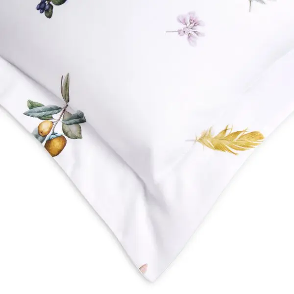 SCHLOSSBERG Ambra Blanc Flanged Standard Sham