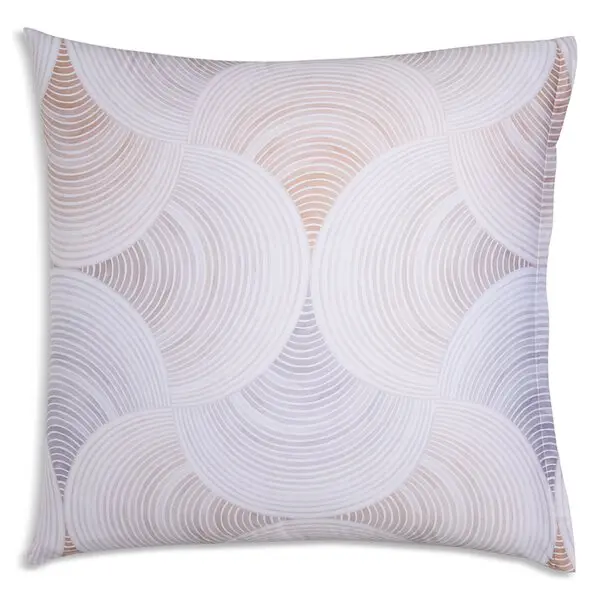 SCHLOSSBERG Ruben Beige Knife Edge Euro Sham - Light Beige