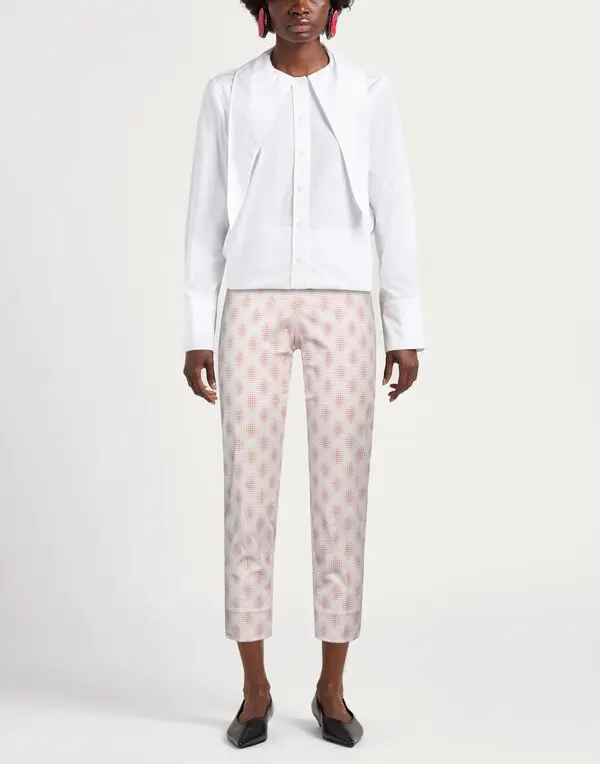 Peserico Pants Brick Size Cotton, Elastane