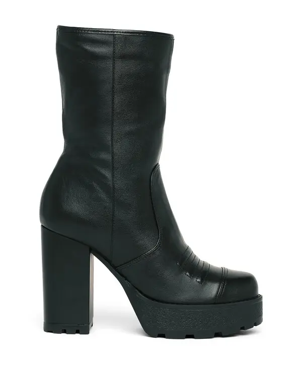 Cinq À Sept Marley Leather Platform Boots
