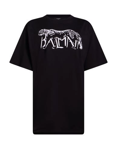 Balmain T-shirt Size Cotton - Black