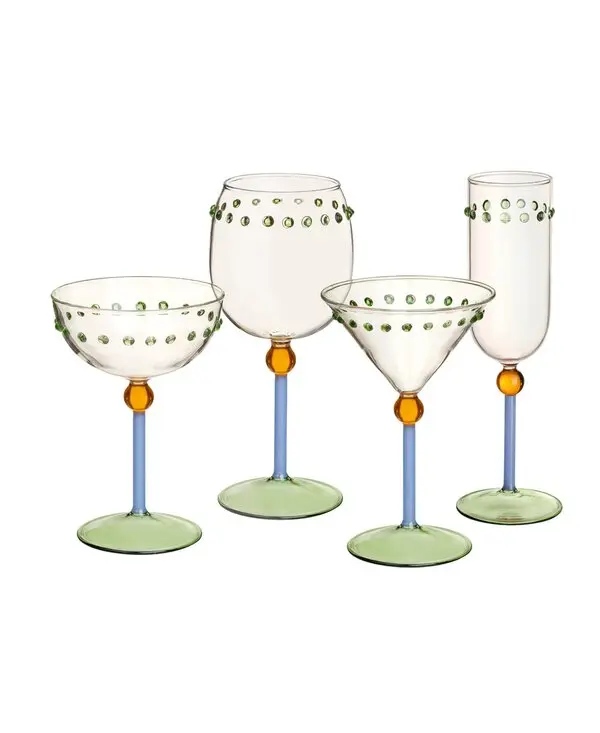 ZSA ZSA ZSU Henan Borosilicate Glass Wine Glass, 15 Oz