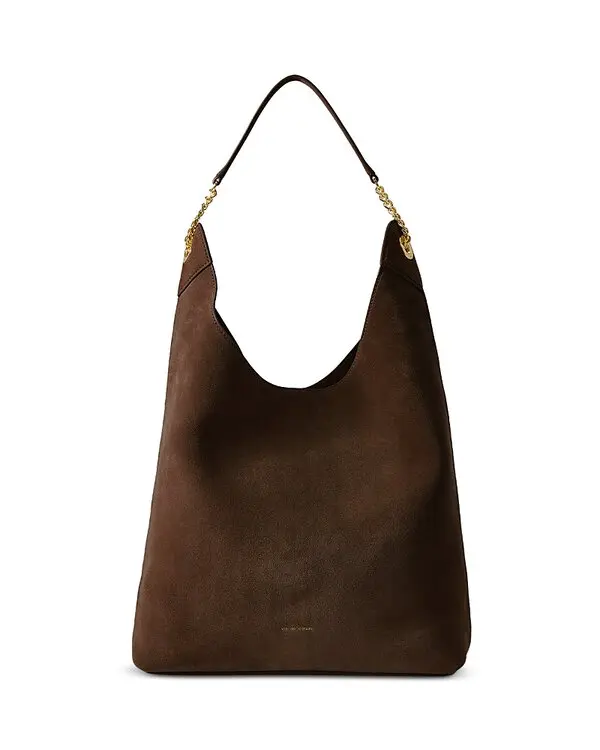 Veronica Beard Jour Suede Shoulder Bag