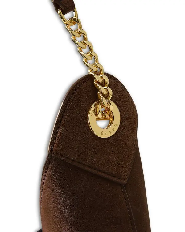 Veronica Beard Jour Suede Shoulder Bag