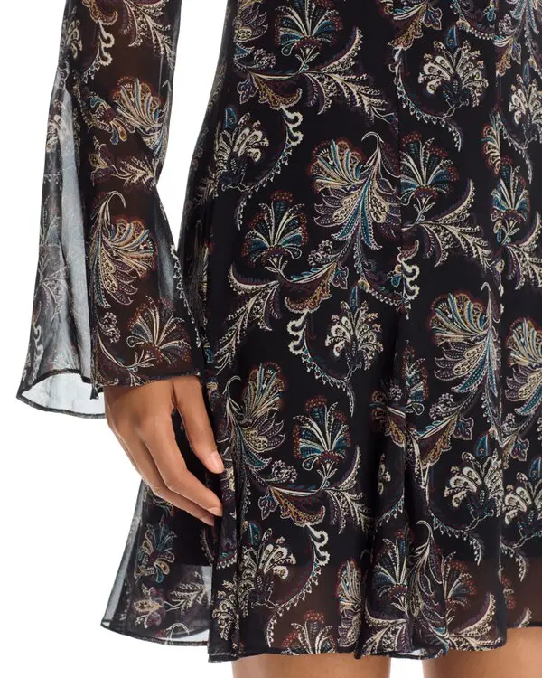 Veronica Beard Adrienne Silk Mini Dress