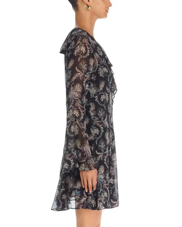 Veronica Beard Adrienne Silk Mini Dress