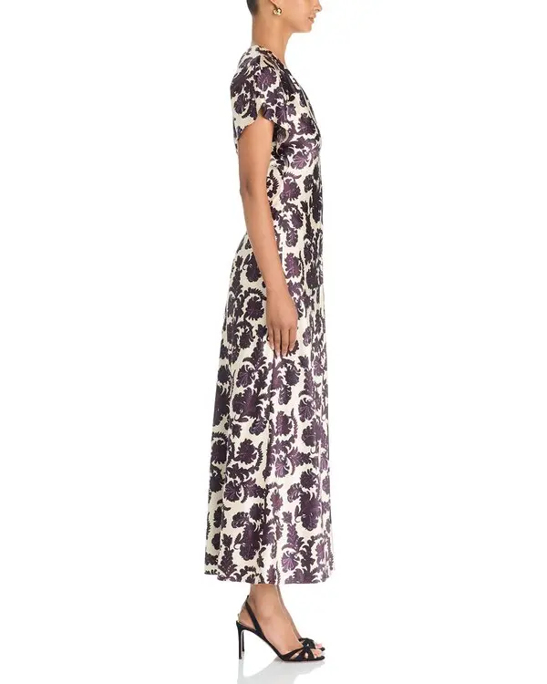Veronica Beard Redgrave V Neck Dress