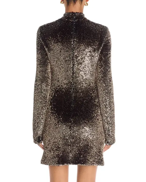Veronica Beard Sylee Long Sleeve Mini Dress