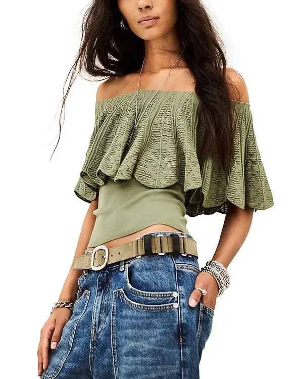 Ba&sh Salda Off-the-shoulder Top
