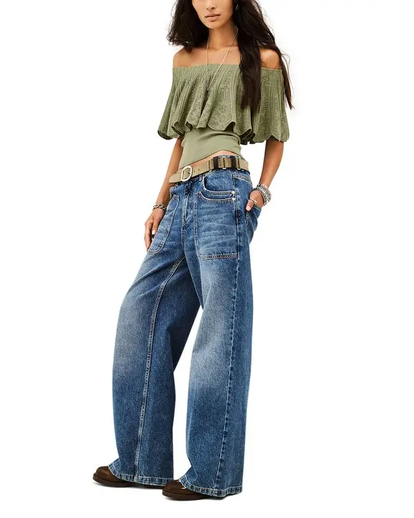 Ba&sh Salda Off-the-shoulder Top