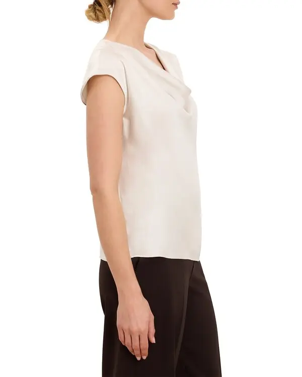 NIC+ZOE Drape Neck Day Gloss Top
