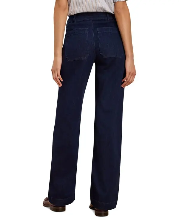NIC+ZOE Highland High Rise Wide Leg Jeans