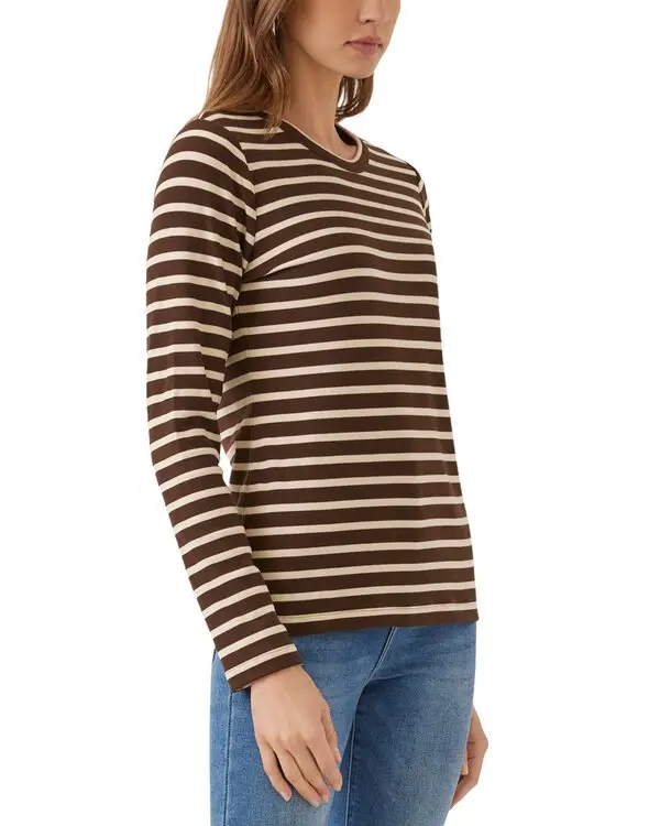 Karen Kane Crewneck Long Sleeve Top