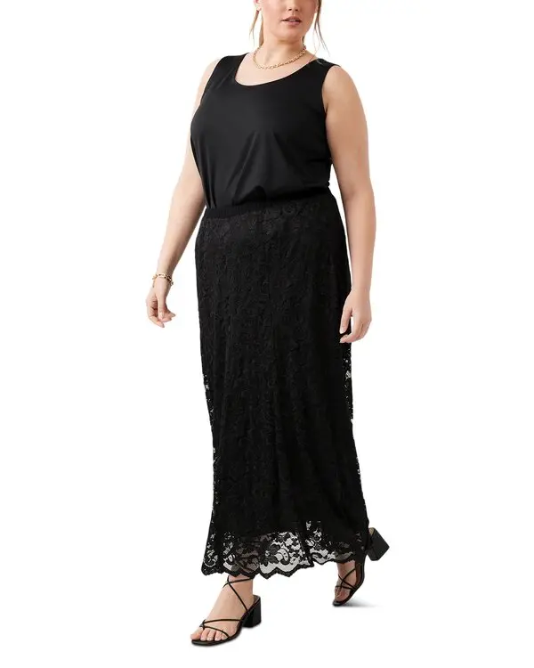 Karen Kane Lace Midi Skirt