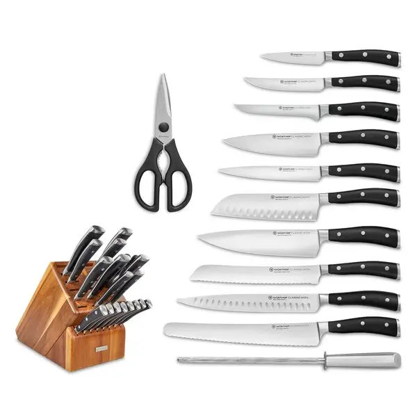 WUSTHOF Classic Ikon 20 Piece Knife Block Set