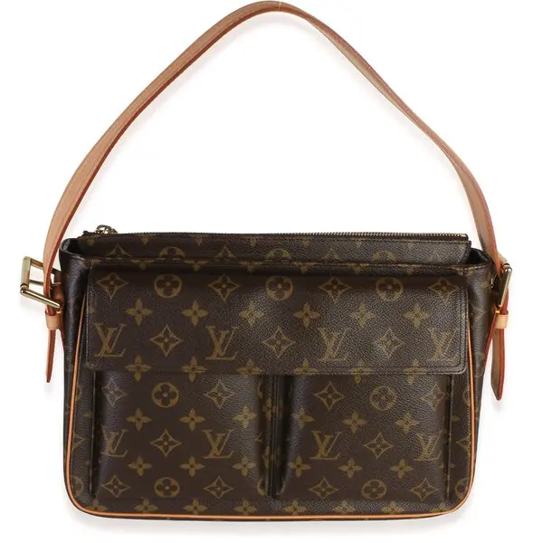 LOUIS VUITTON Monogram Canvas Viva-cite Gm - Brown