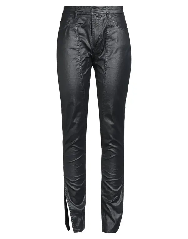 MUGLER Pants Midnight Size Cotton