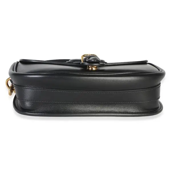 Dior Box Calfskin Bobby Flap Bag - Black