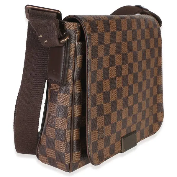 LOUIS VUITTON Damier Ebene Canvas Brooklyn Pm Bag