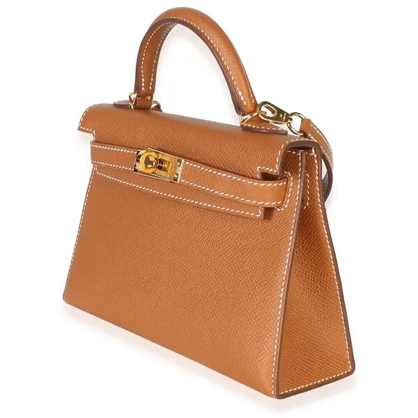 Hermès Gold Epsom Sellier Kelly Ii 20 Ghw