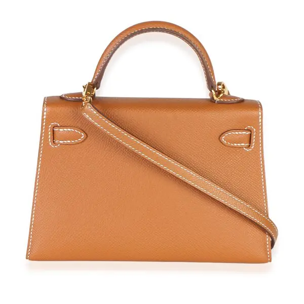 Hermès Gold Epsom Sellier Kelly Ii 20 Ghw