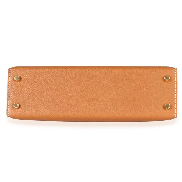 Hermès Gold Epsom Sellier Kelly Ii 20 Ghw