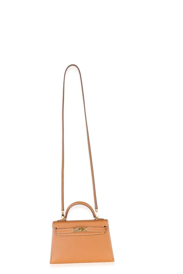 Hermès Gold Epsom Sellier Kelly Ii 20 Ghw