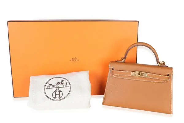 Hermès Gold Epsom Sellier Kelly Ii 20 Ghw