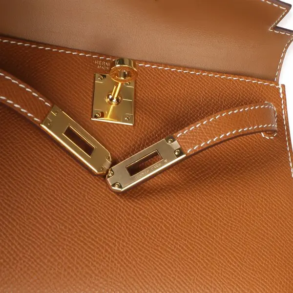 Hermès Gold Epsom Sellier Kelly Ii 20 Ghw