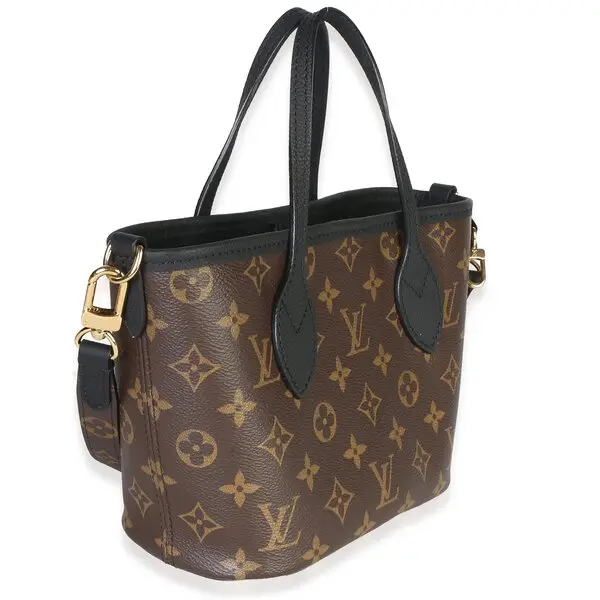 LOUIS VUITTON Monogram Canvas Neverfull Bandouliere Inside Out Bb