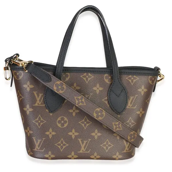 LOUIS VUITTON Monogram Canvas Neverfull Bandouliere Inside Out Bb
