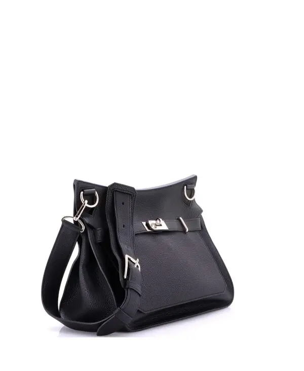Hermès Jypsiere 34 Clemence Leather Crossbody