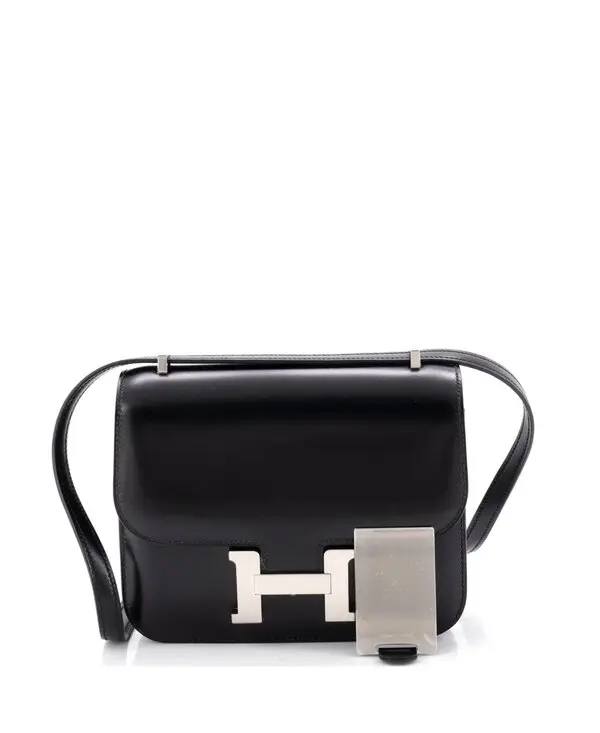 Hermès 18 Constance Nm Bag Box Calf - Black