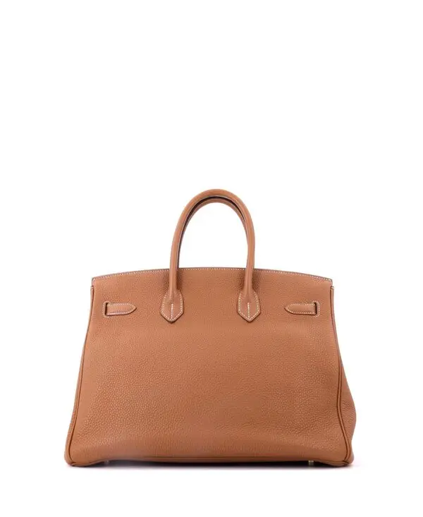 Hermès Birkin 35 Handbag Brown Togo With Hardware
