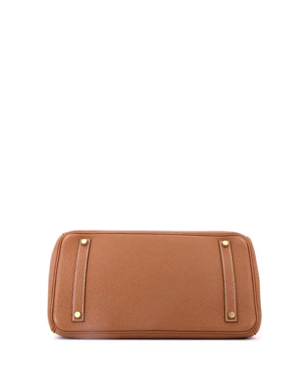 Hermès Birkin 35 Handbag Brown Togo With Hardware