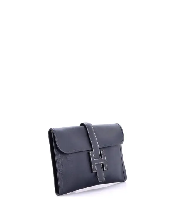 Hermès Jige Pm Epsom Leather Clutch
