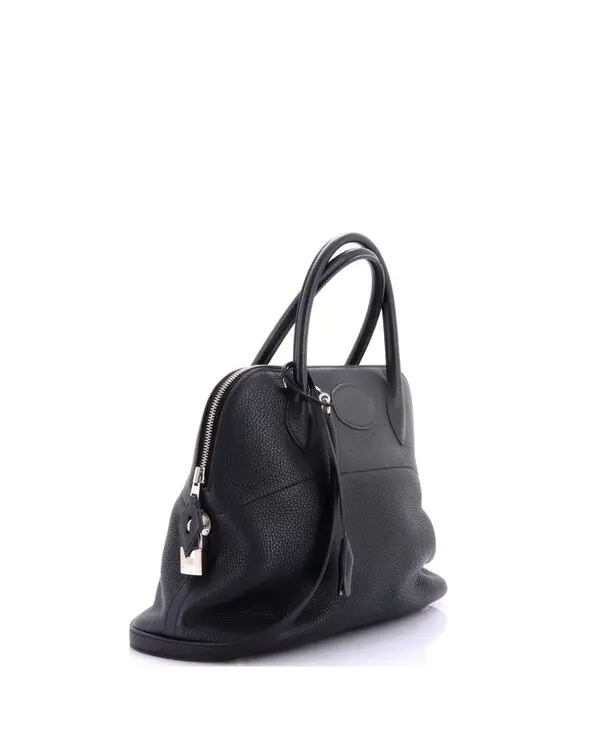 Hermès Bolide 31 Clemence Leather Top Handle Satchel